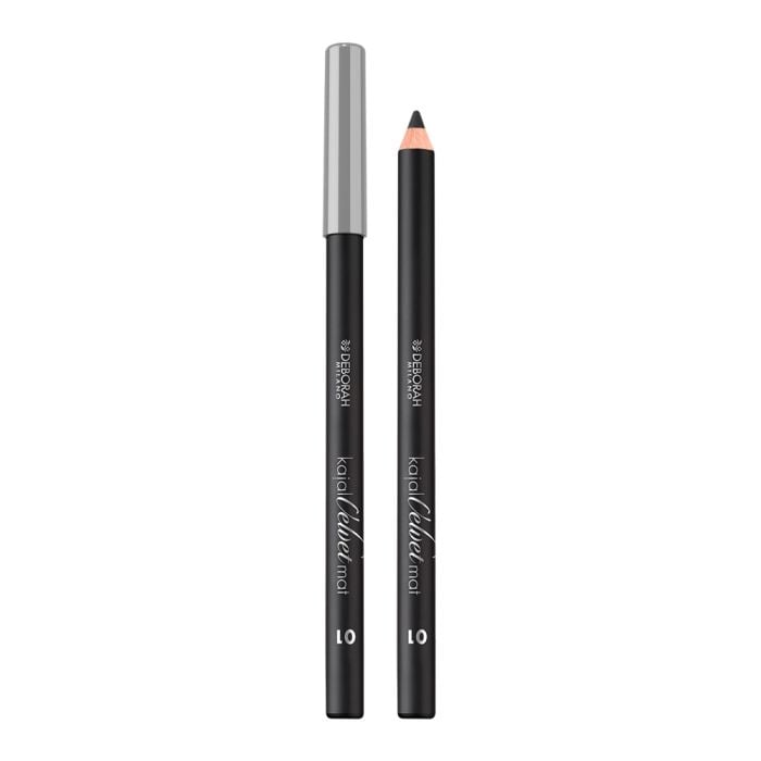 Deborah Kajal velvet mat olovka za oči 01 - black