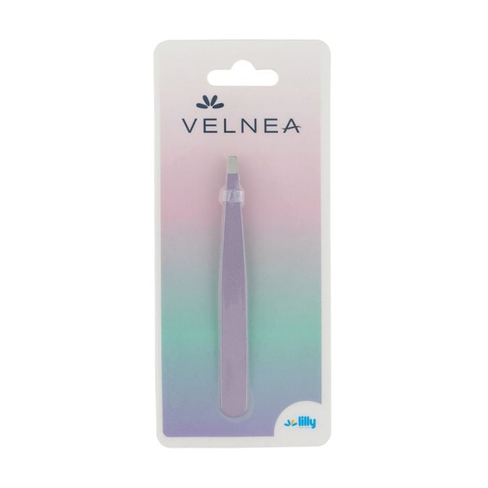 Velnea Pinceta Inox gumirana ravna lila