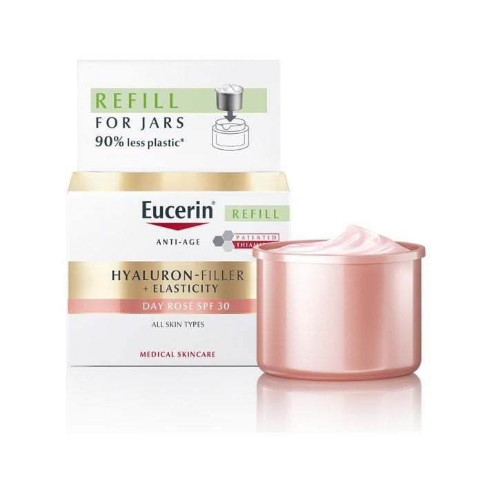 Eucerin Hyaluron-Filler + Elasticity Dnevna krema SPF 30 Rose refill,50ML