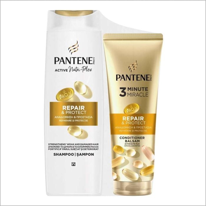 Pantene Pro-V Repair & Protect promo pakovanje (šampon za kosu 400ml i 3MM regenerator za kosu 220ml)