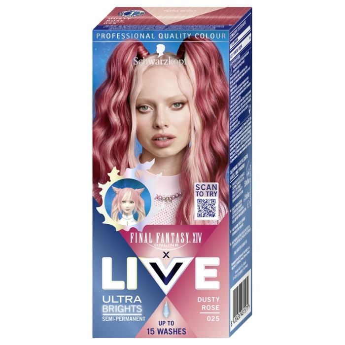 Live Color Ultra Bright 025 Puderasto Roze boja za kosu