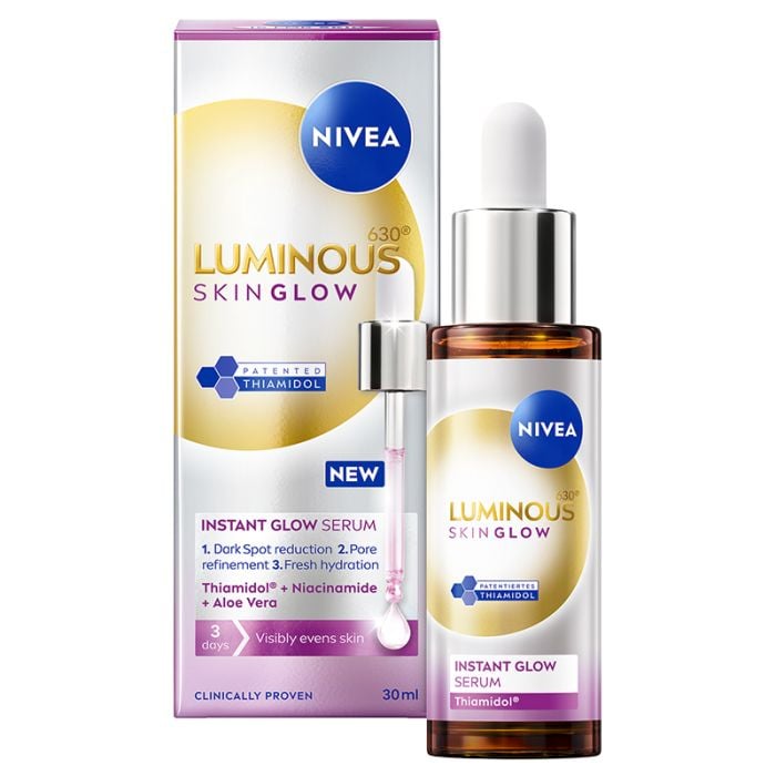 Nivea Luminous630® Skin-Glow serum za ujednačen sjaj kože, 30ml