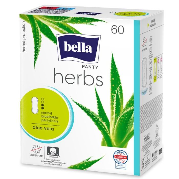 Bella herbs aloe vera dnevni ulošci 60kom