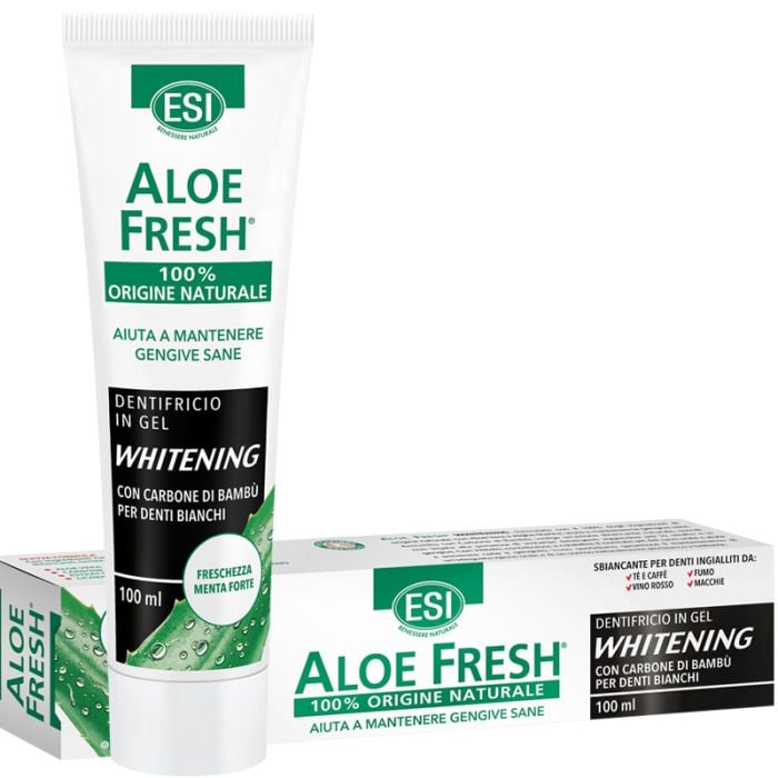 Esi Aloe Fresh Whitening zubna pasta sa aktivnim ugljem 100 ml