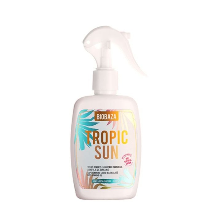 Biobaza sun tropic tečni pekmez za bronzani ten 250ml