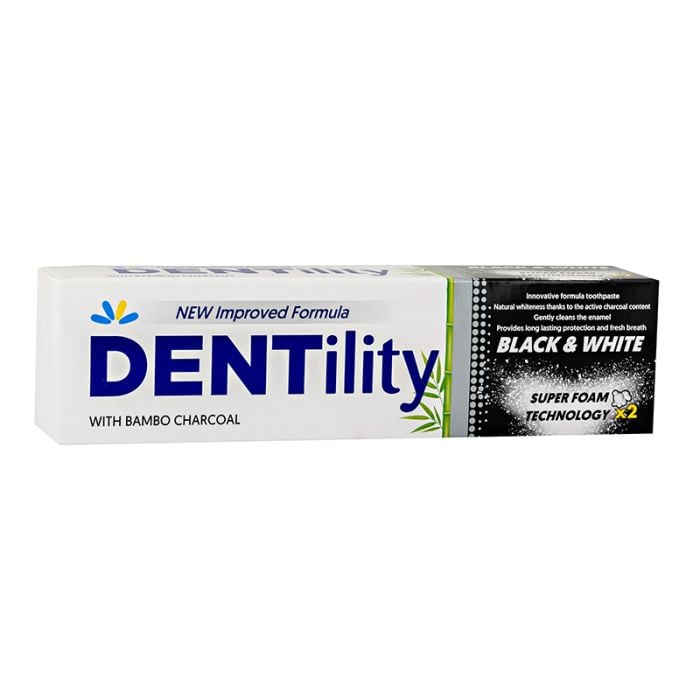 Dentility Black & White Pasta za zube 100ml