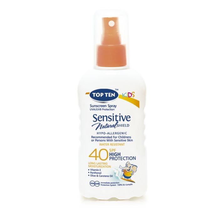 Top Ten Kids Sensitive losion za sunčanje SPF 40 180ml