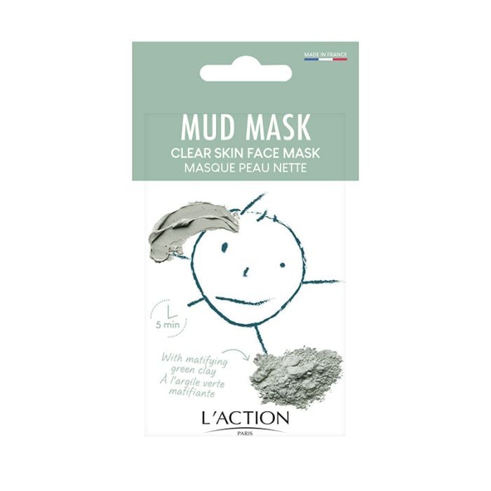 L'ACTION PARIS mud maska za lice clear 15g
