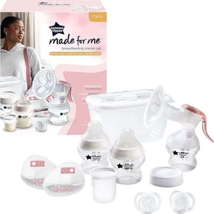 Tommee Tippee made for me set za dojenje roze
