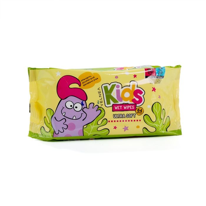 Velnea Kids vlažne maramice milk tea 64/1