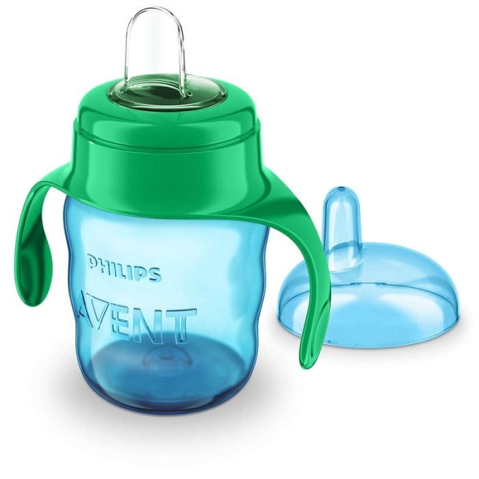 Avent šolja bez kapanja soft 6+ plava 200ml 6m+