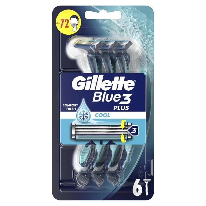 Gillette Blue 3 Cool muški brijač 6 kom