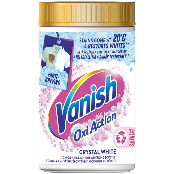Vanish Oxi Action prašak za fleke white 970g