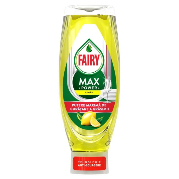Fairy Max Power Lemon tečnost za pranje sudova, 730ml