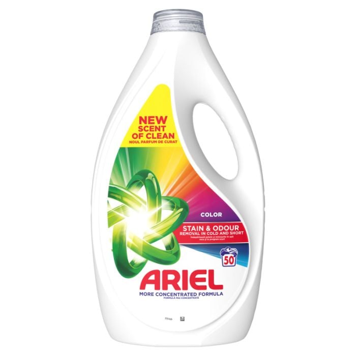Ariel Color Stain & Odour tečni deterdžent za veš, 50 pranja, 2.25l