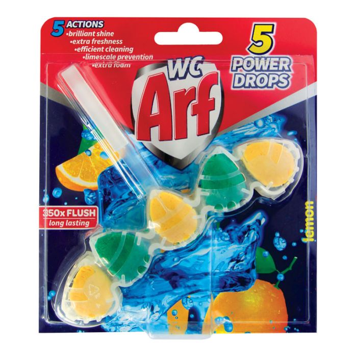 Arf 5 power drops lemon wc osveživač 55g