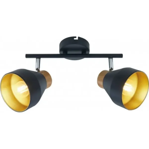 Spot lampe | Mitea M162120 – Crna/Zlatna