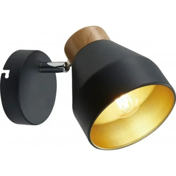 Spot lampe | Mitea M162110 – Crna/Zlatna
