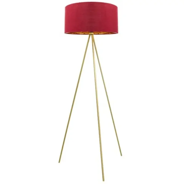 Podne lampe | Mitea M53 – Crvena/Zlatna