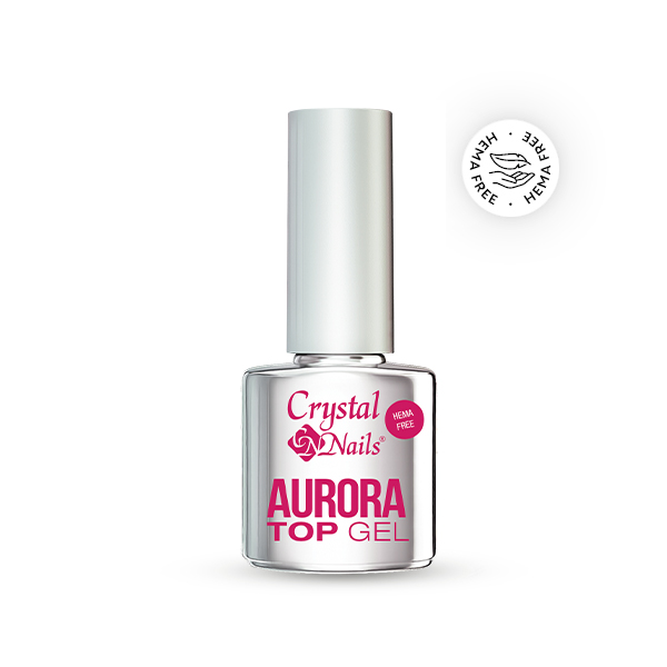CN Aurora Top Gel zavrsni sjaj za nokte 4ml THF
