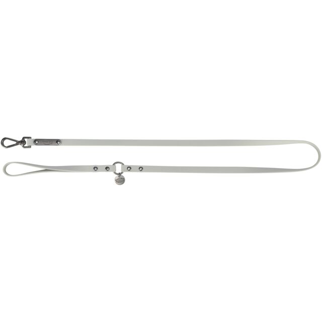 Povodac city style PVC S M 1m/20mm svetlo sivi