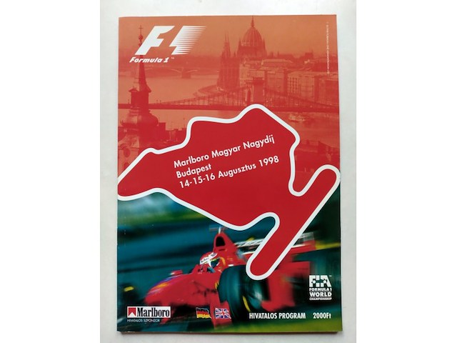 FORMULA 1 - ZVANIČNI PROGRAM (Budapest, 1998)