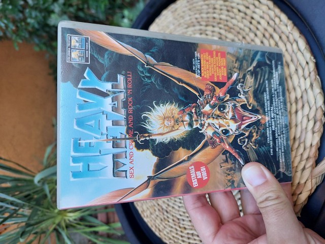Heavy Metal VHS retki vintage sa slika