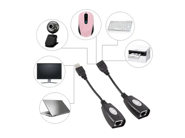 USB extender UEX-054 do 45m USB2.0