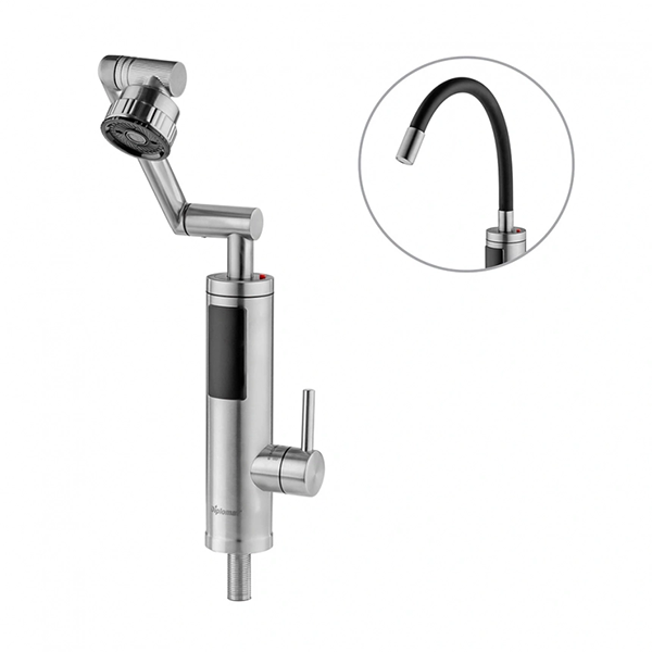 Slavina sa grejačem vode Diplomat Led svetlo Inox Muhler QF-919S