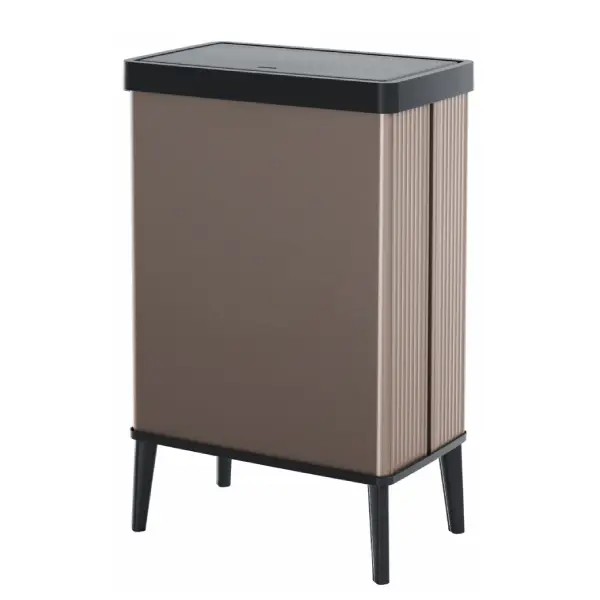 Kanta za otpatke sa nogicama 54l biserno roze Curver CU 00394-Y82