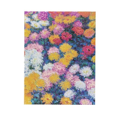 Agenda - Paperblanks, Monet’s Chrysanthemums, Midi Lined, Hardcover