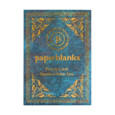 Karte za igranje - Paperblanks, Azure Exuinoxe