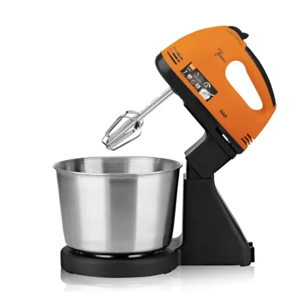 Ručni mikser sa posudom oranž/inox 270W 2l RAF R.6637O