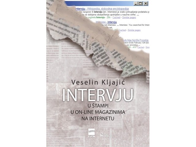Intervju - Dr. Veselin Kljajić