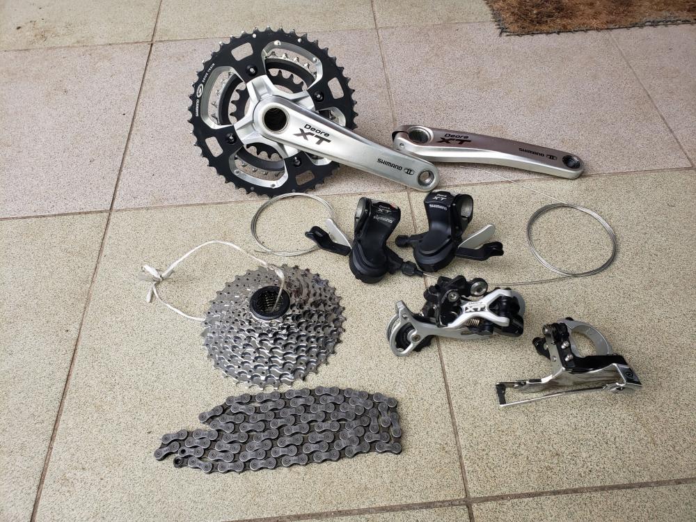 XT 770 kompletna MTB grupa 3x9
