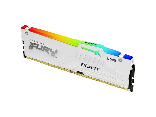 RAM DIMM DDR5 Kingston Beast White RGB 32GB 6000MHz KF560C36BWEA-32