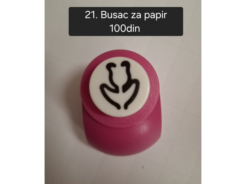 21. Busac za papir
