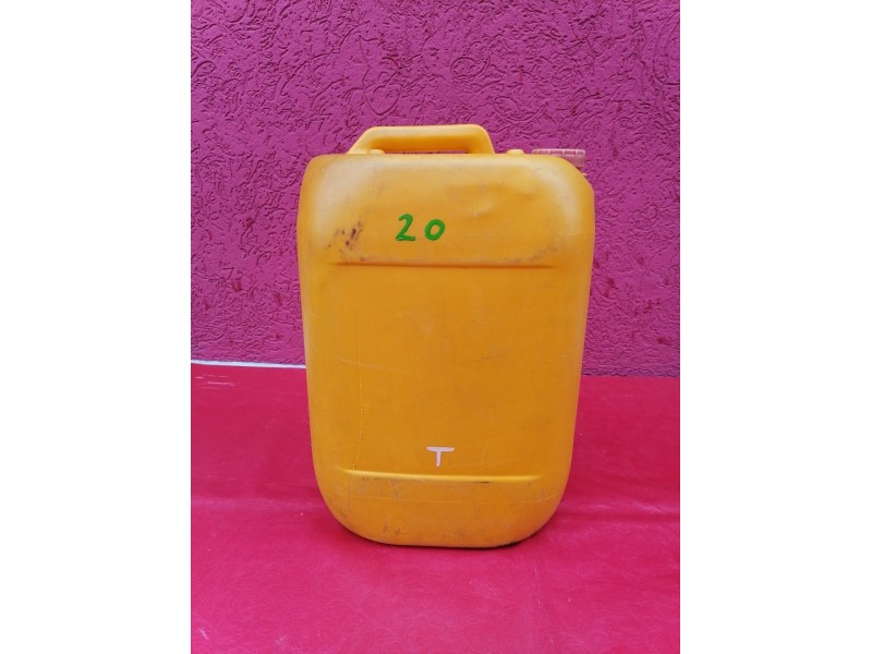 Žuti plastični kanister 20 litara