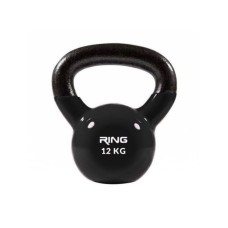 RING RING Kettlebell 12kg metal vinyl RX DB2174-12 black