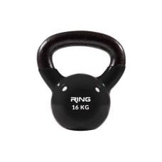 RING RING Kettlebell 16kg metal vinyl RX DB2174-16 black