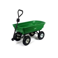 Garden Line Baštenska transportna kolica 300kg, 75l, Green