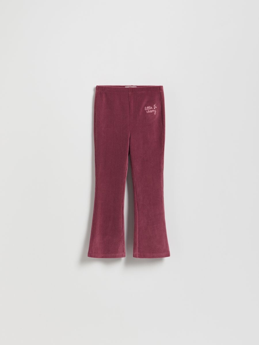Pletene pantalone sa vezom