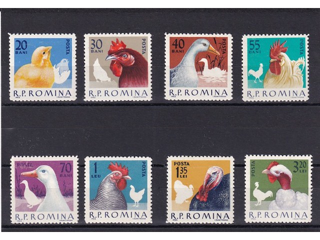 1963 Zivina serija cisto ** (7820)