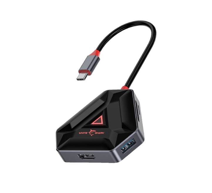 WHITE SHARK USB HUB HEXAGON
