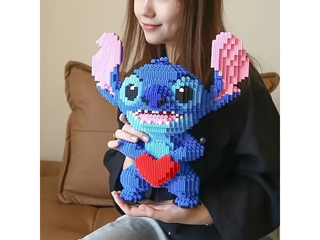 Stitch figura za sklapanje XL 3000 kom NOVO