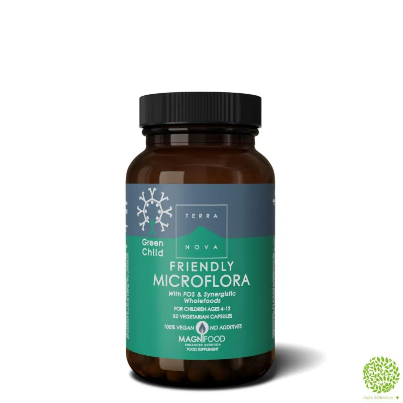 TERRA NOVA GREEN CHILD FRIENDLY MICROFLORA 50 KAPSULA
