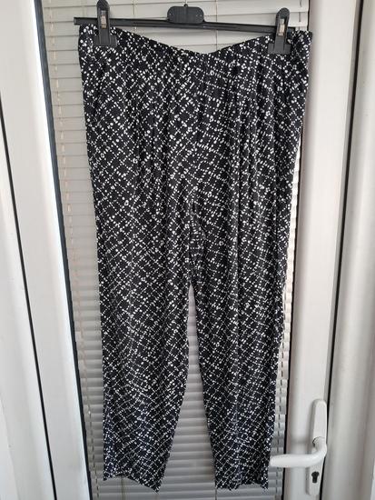 Viskozne crno-bele salvare vel L XL