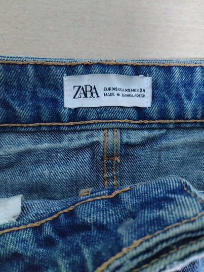 Zara teksas suknja XS