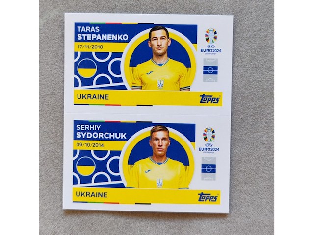 EURO 2024 GERMANY slicica UKR 10-11