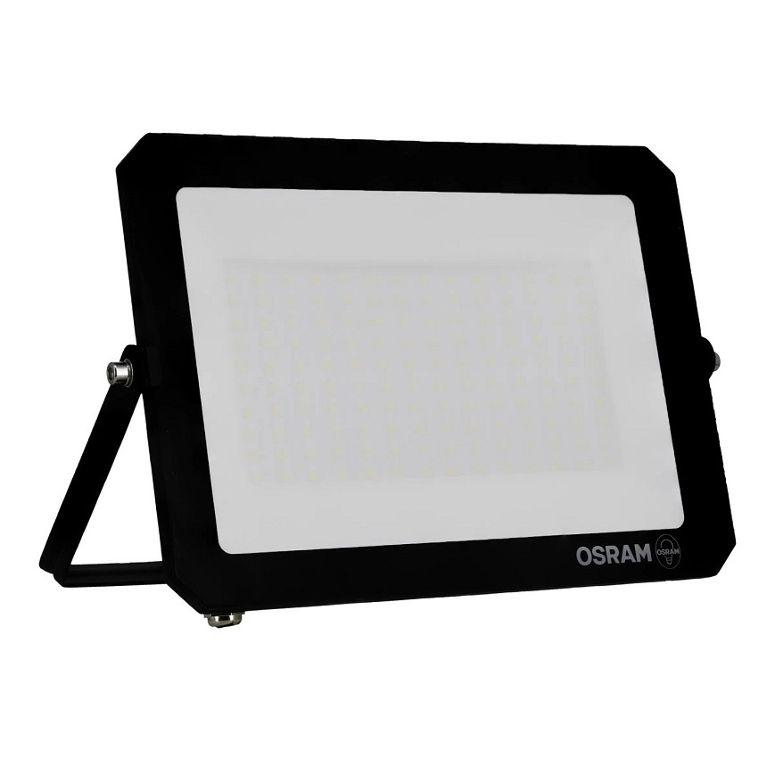 LED REFLEKTOR 100W WW TOPLO BELA IP65 CRNI FL LUX OSRAM